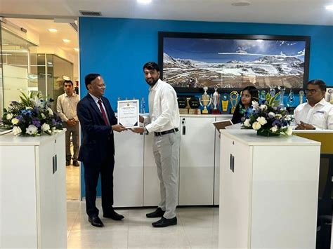 On The Occasion Of 81st Bluestar Limited Day I Am Honoured By The Award Received From Our