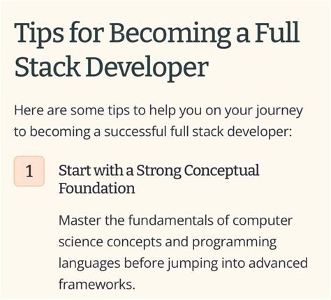 Umah Kalu On Linkedin As Promised Here Are Some Tips For Becoming A Full Stack Developer I