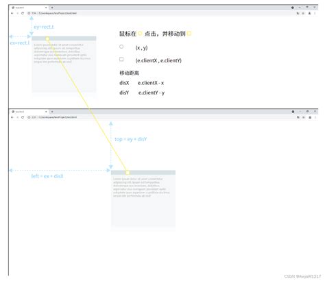 Html元素拖拽及边界限制的javascript实现 Csdn博客