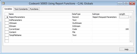 Usage Of Runrequestpage Execute Saveas And Print Function Of Reports Object Arksd
