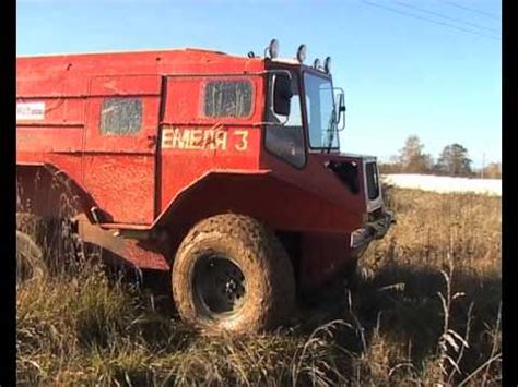 Испытания автомобиля-амфибии Емеля-3. Губин Угол. 2010. - YouTube