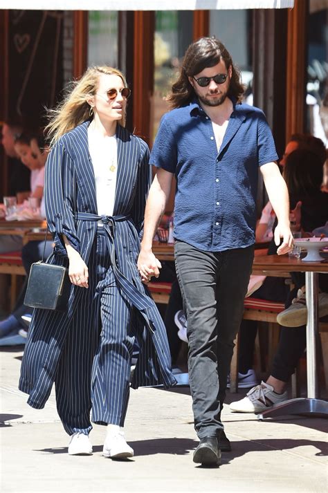 Dianna Agron And Her Husband Winston Marshall Stroll In Soho New York