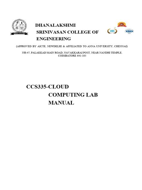 Cloud Computing Lab Manual Pdf Apache Hadoop Virtual Machine