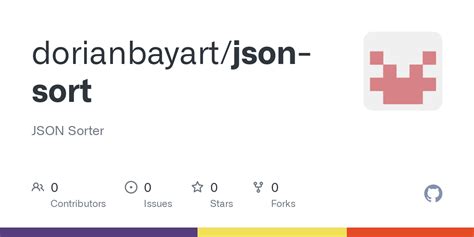 github dorianbayart json sort json sorter