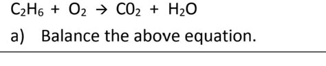 Solved [ Mathrm{c} {2} Mathrm{h} {6} Mathrm{o} {2}