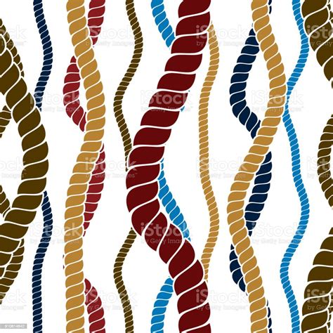 원활한 패턴 로프 짠 벡터 추상적인 설명 배경입니다 패브릭 벽지 포장지 웹 및 인쇄에 대 한 사용 가능 갈색에 대한 스톡 벡터 아트 및 기타 이미지 Istock