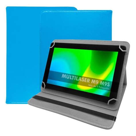 Capa Capinha Tablet Multilaser M9 M9s 9 Polegadas Pasta Suporte Case
