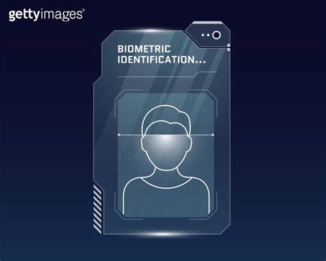 Hud Person Biometric Scan And Identification System Concept User