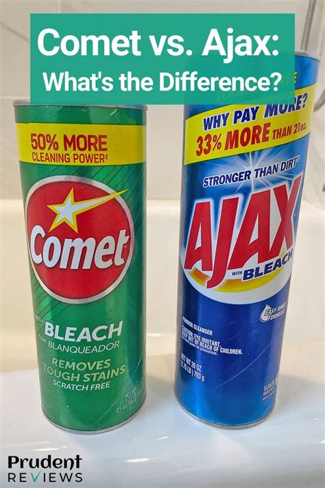 Ajax Vs Comet Which Powder Cleaners Are Better Ajax Best Cleaning