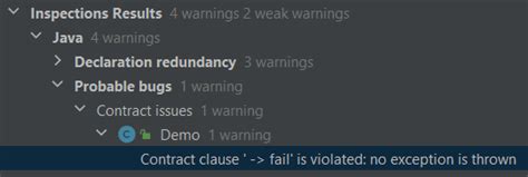 Jetbrains Contract Annotation Baeldung