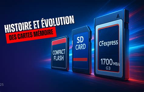 Histoire Des Cartes Mémoire Évolution Du Stockage Numérique