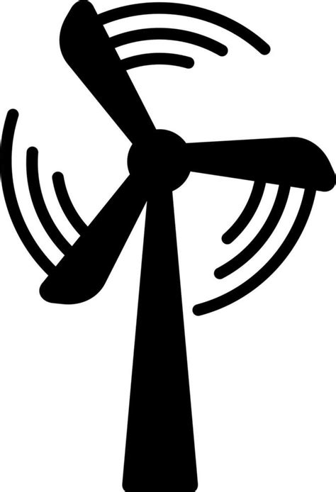 Flat Style Windmill Icon Or Symbol 24250214 Vector Art At Vecteezy