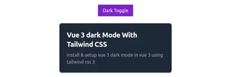 vue 3 dark mode with tailwind css example larainfo
