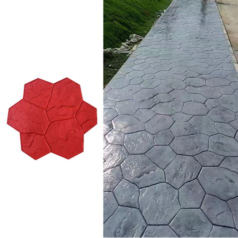 Exclura Concrete Stamps Stone Texture Slate Pattern