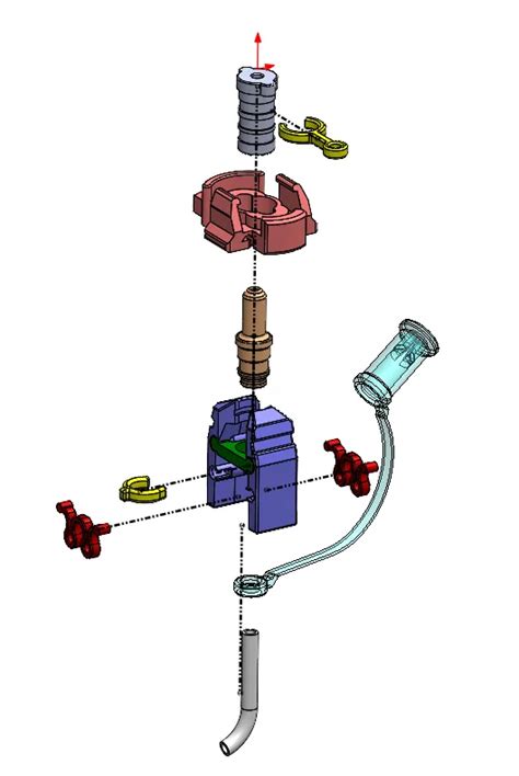 Conector Rápido Para Tubo Ptfe Ams Lite Versión 2 Por Muncheno