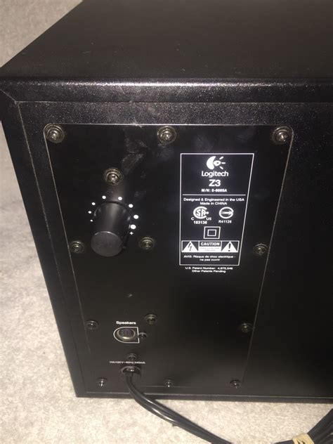 Logitech Z3 Surround Sound Subwoofer W 2 Satellite Speaker System Pc Computer For Sale