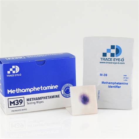 M 39 Methamphetamine Detection Wipes