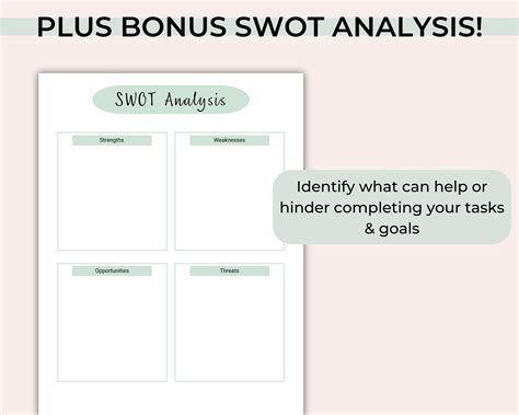 Editable Priority Matrix Planner Printable Decision Matrix Eisenhower Matrix Task