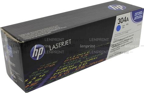 Оригинальный Hp Cc531a картридж голубой № 304a купить