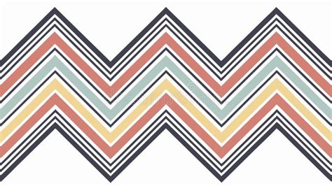 Chevron Zigzag Pattern Modern Abstract Background Vector Design Generative Ai Stock