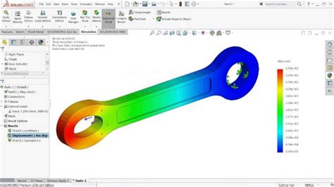 Layout Of Solidworks Simulation 6 Download Scientific Diagram