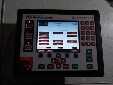 Woodward 505d Hv Std Turbine Control 8200 1301 Aeliya Marine