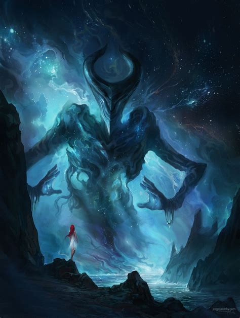 Jorge Jacinto Dark Art Trend Eldritch Abominations Eldritch Gods Art