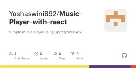 Github Yashaswini892music Player With React Simple Music Player