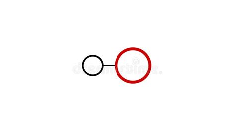 Hydroxide Molecule Structural Chemical Formula Ball And Stick Model