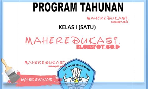 Contoh Prota Dan Promes Sd Kelas Kurikulum Bimbel Sekolah