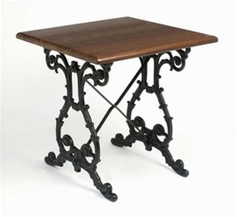 Cast Iron Table Scroll Bar Tables Trent Furniture