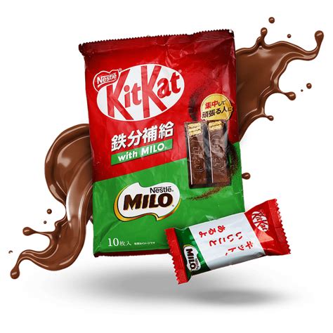 Milo Kit Kat Pack Candybar By Snackcrate