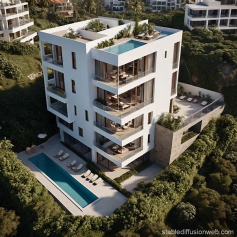 Traditional Mixed Use Building Design Stable Diffusion Online