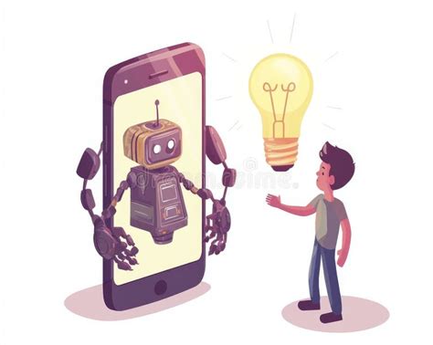 Conversation With Ai Chatbot Problem Solving Online Via Phone Messenger Internet Support Help