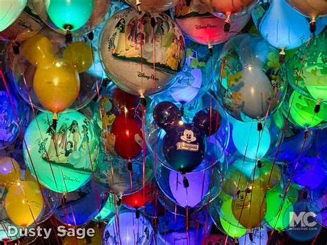 Disneyland Beauty Balloons Night Micechat Micechat