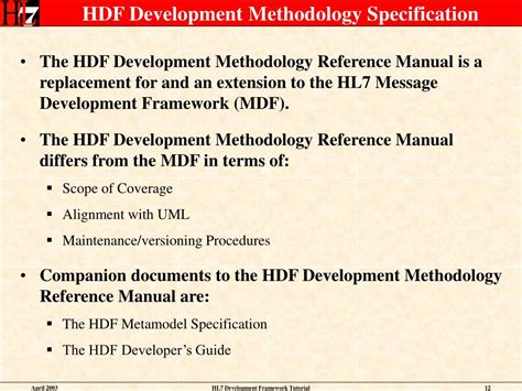 Ppt Hl7 Development Framework Tutorial Powerpoint Presentation Free