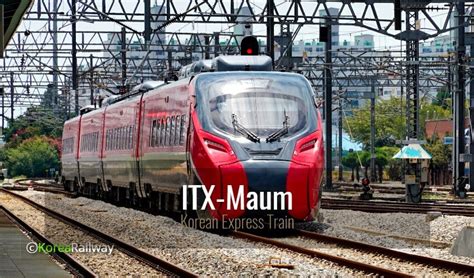 Koreas Express Train ITX Inside and Outside the Mind 한국의 철도