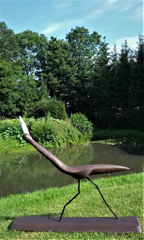 Nosey Bird Sculpture By Virgilijus Vaiciunas Artmajeur