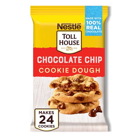 Nestle Chocolate Chip Cookie Recipe Card