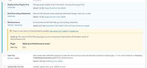 display active plugins first in wordpress themelocation