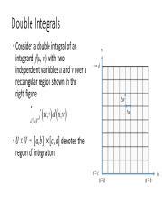 Tutorial Double Integrals Pdf Course Hero