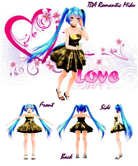 Tda Romantic Miku By Ilianacordan On Deviantart