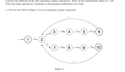 Solved Convert The Following Nfas Into Equivalent Regular Chegg Com