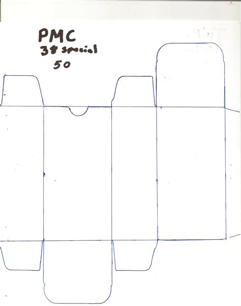 Cardboard Ammo Box Template At Chloe Maygar Blog