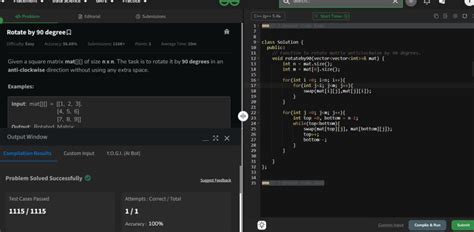 Gfg160 Geekstreak2025 160daysofcode Dsa Codingjourney