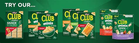 Club Crackers Mini Snack Crackers Lunch Snacks Original