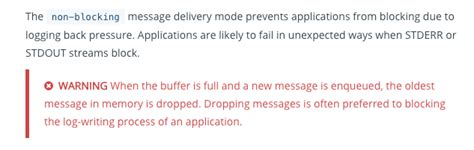 Change WARNING Note Style Warning Issue 10985 Docker Docs GitHub