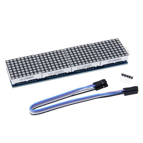 Promo Max7219 Microcontroller With 5p Line Dot Matrix Display Board For Diskon 33 Di Seller
