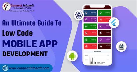An Ultimate Guide To Low Code Mobile App Development — Connect Infosoft By Connect Infosoft