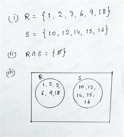 Solved It Is Given That R Xx Is A Positive Integer And A Factor Of 18 And S Xx Is A